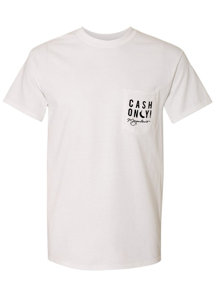 Cash Only Pocket Tee 2024 | Morgenstern's Finest